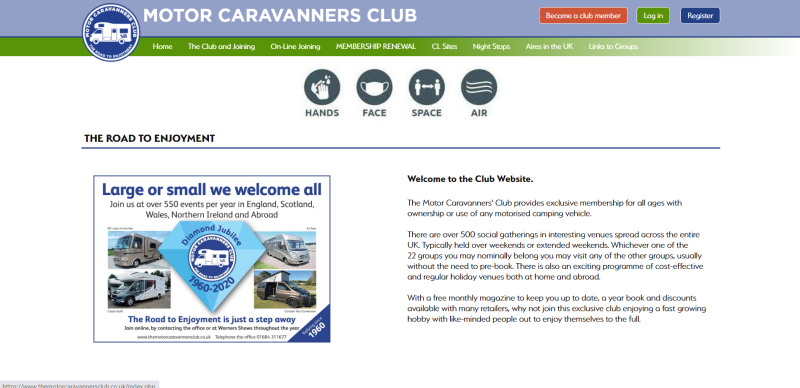 Caravan and Motorhome Club - Top 10 in the UK | UK Business Magazine