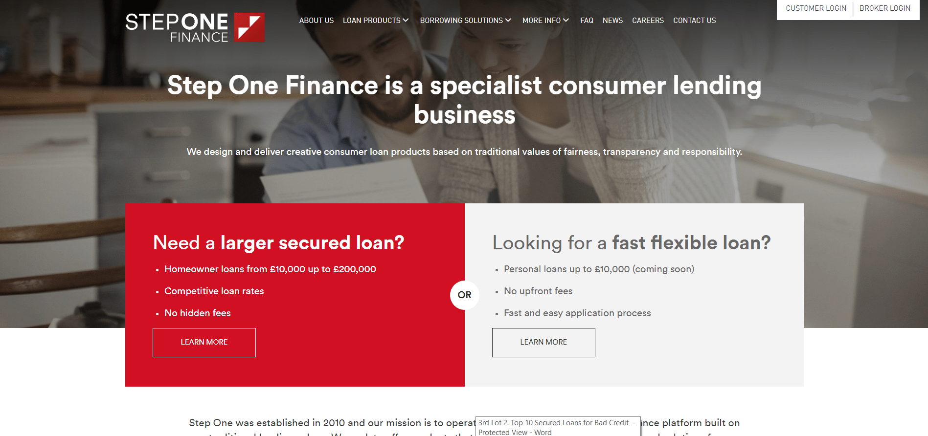 Step One Finance | UK Business Magazine