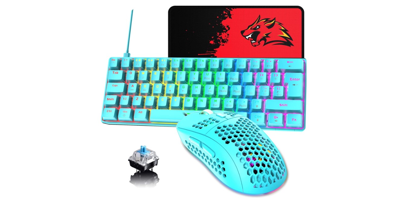 60% UK Layout Wired Gaming Keyboard and Mouse | UK Business Magazine