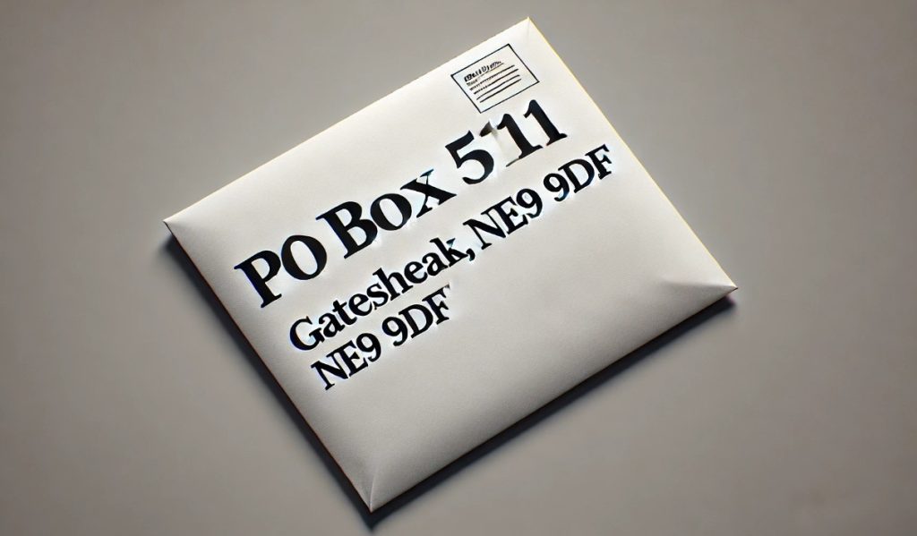 PO Box 511 Gateshead NE9 9DF | Which Company Owns This Address? | UK ...
