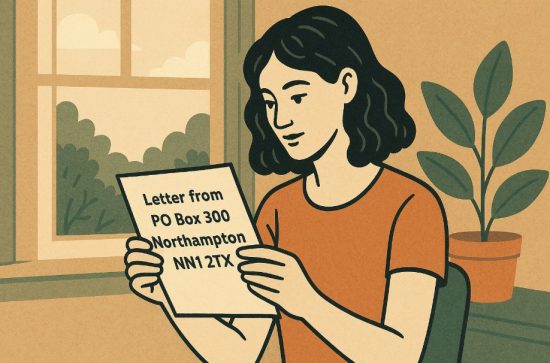 Letter from PO Box 300 Northampton NN1 2TX | Who Sends It? | UK ...