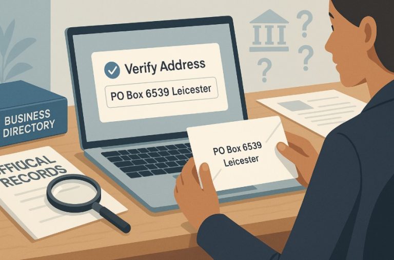 PO Box 6539 Leicester | Which Company Owns the Address? | UK Business ...