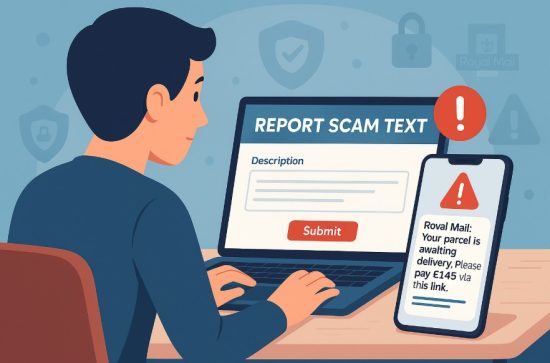Royal Mail Parcel Notification Text Scam | Online Scams to Look Out For!