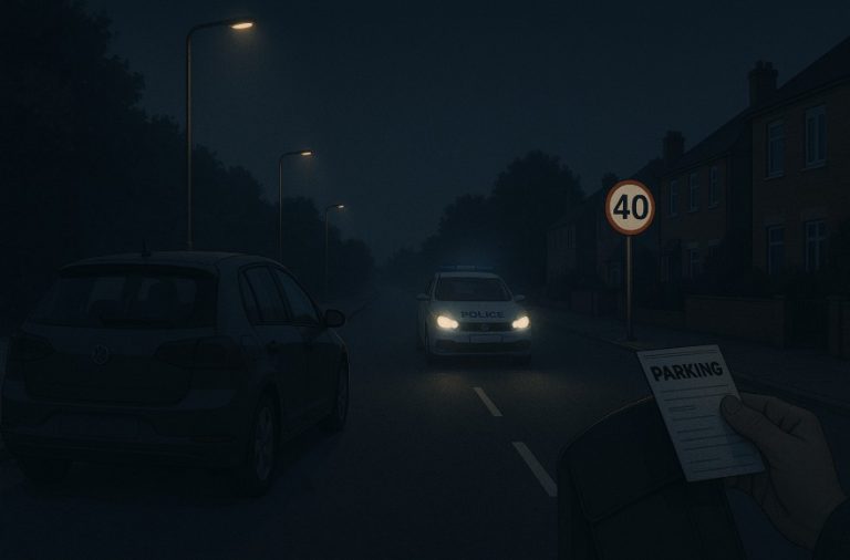 What Should You Do When You Park at Night on a Road That Has a 40 MPH ...