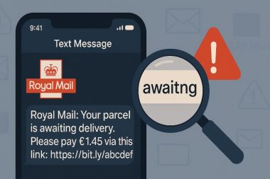 Royal Mail Parcel Notification Text Scam | Online Scams to Look Out For!