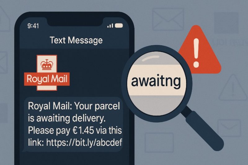 Royal Mail Parcel Notification Text Scam | Online Scams to Look Out For!