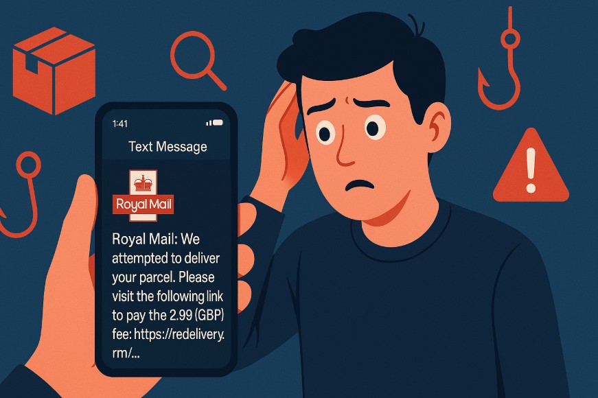Royal Mail Parcel Notification Text Scam | Online Scams to Look Out For!