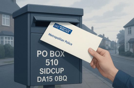 Whose Address is PO Box 510 Sidcup DA15 0BQ?