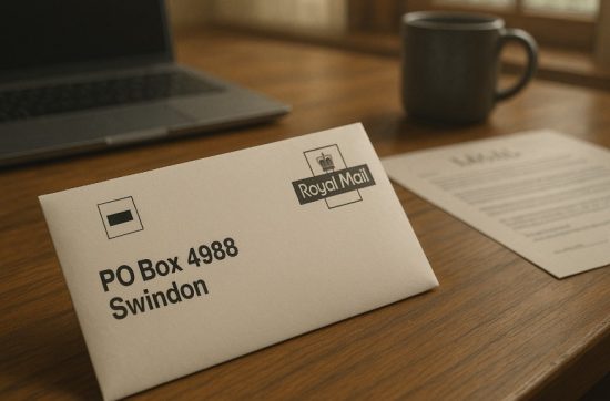 Who Sends Mail from the Address PO Box 4988 Swindon? | UK Business Magazine