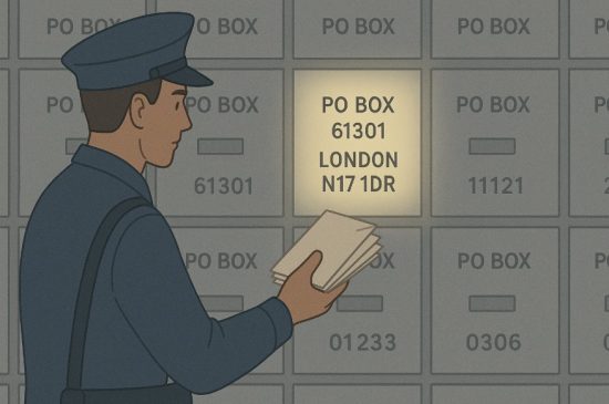 Mail from PO Box 61301 London N17 1DR | Who Sends It?