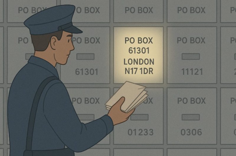 Mail from PO Box 61301 London N17 1DR | Who Sends It?