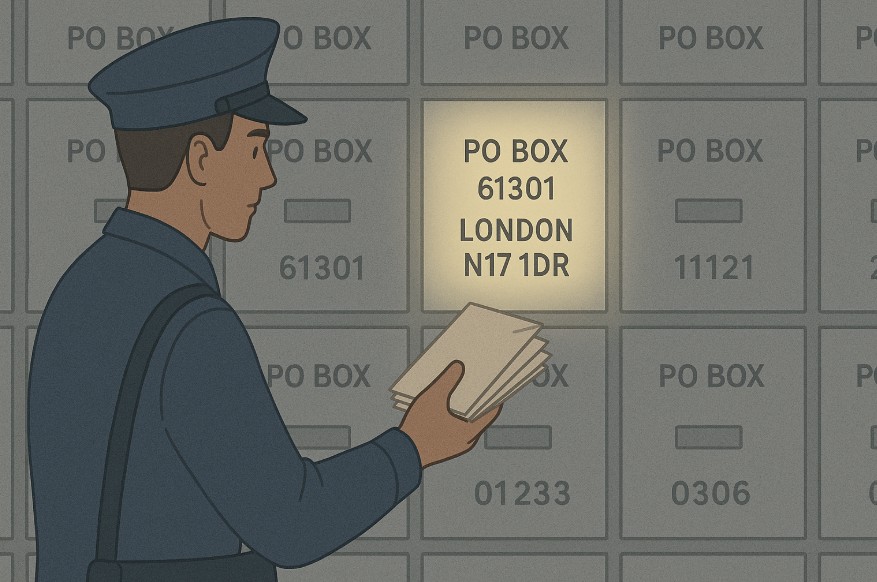 Mail from PO Box 61301 London N17 1DR | Who Sends It?