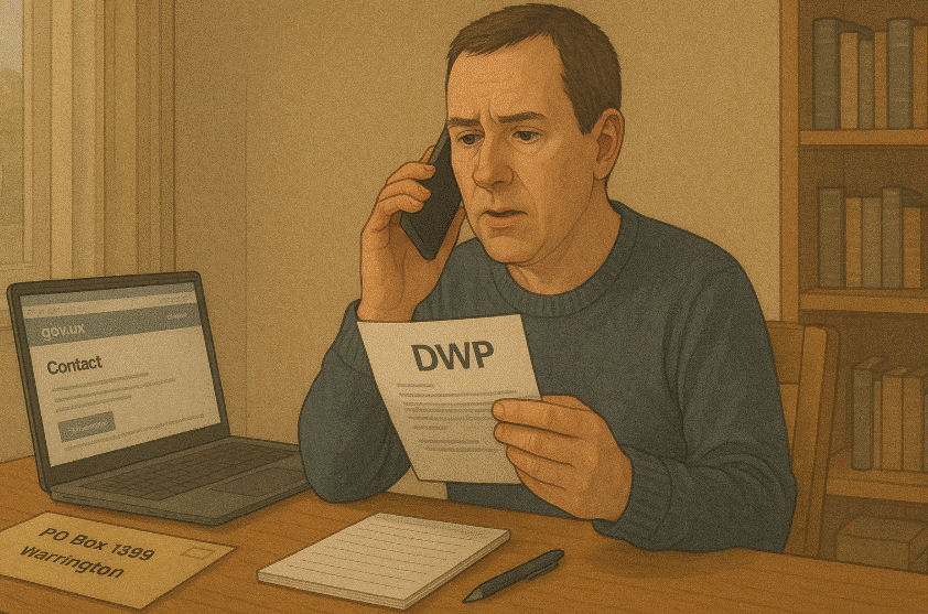 How to Contact DWP Debt Management via PO Box 1399 Warrington | UK ...