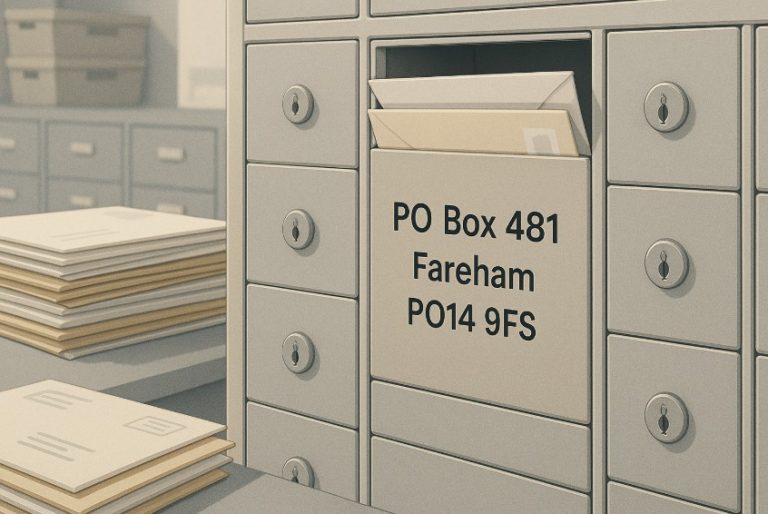 Who Uses PO Box 481 Fareham PO14 9FS Postcode?