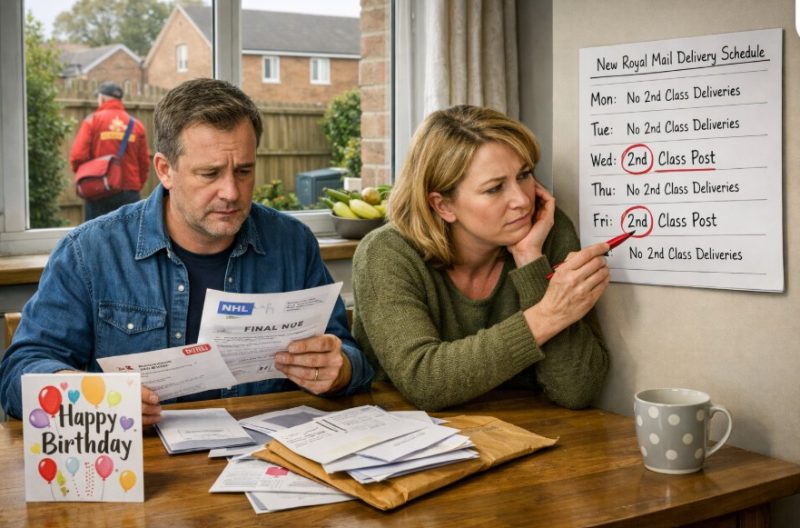 Royal Mail Second Class Changes - UK Postal Update for 2026