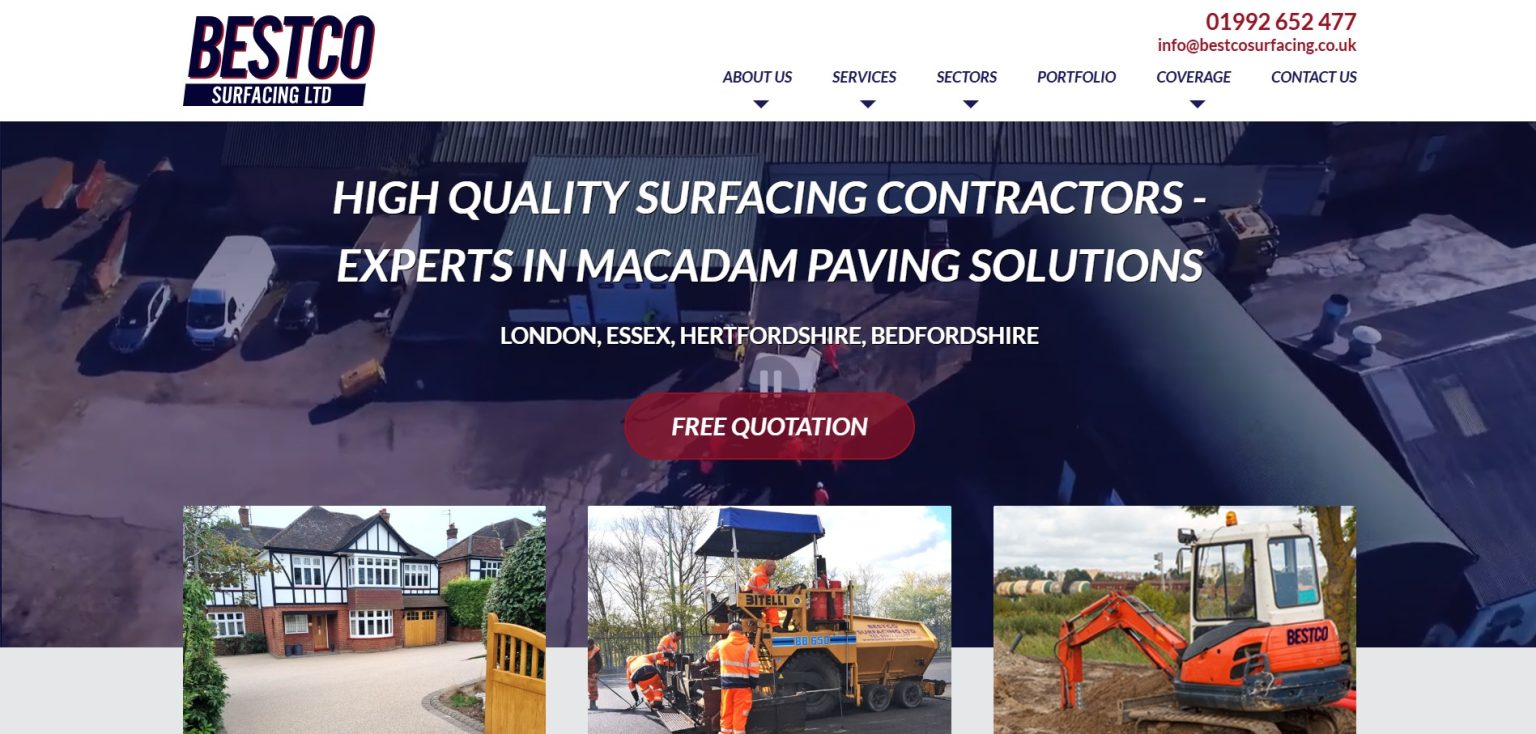 Best Tarmac and Surfacing Contractors in Hertfordshire